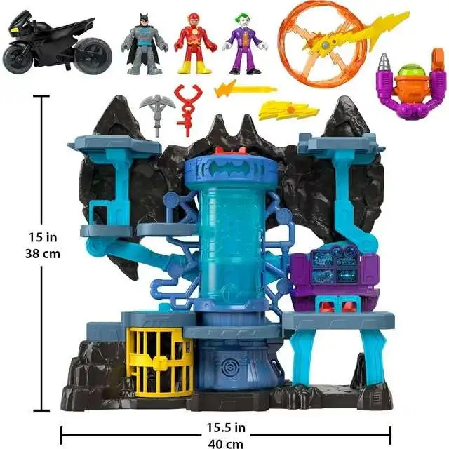 Fisher Price DC Super Friends Imaginext Bat-Tech Batcave Showdown ...