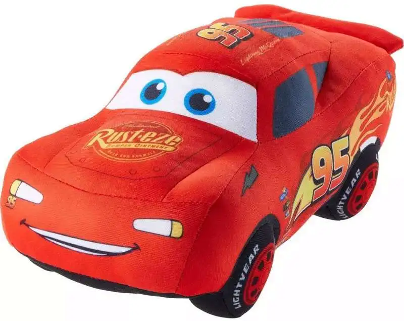 Disney Pixar Cars Cars 3 Lightning McQueen 10 Plush with Sound Mattel ToyWiz