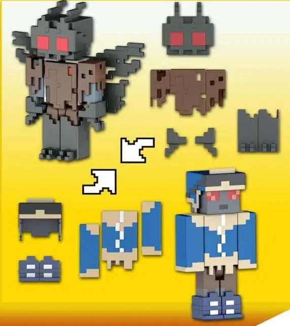 Minecraft Camp Enderwood Creator Series Moth Creature Aviator Coat 3.25 ...