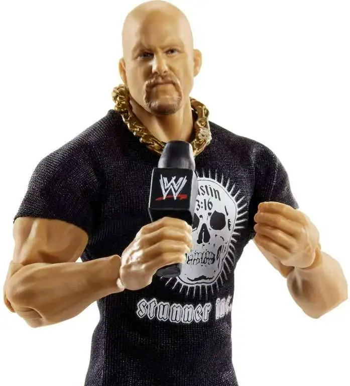 WWE Wrestling Elite Collection Best of Ruthless Aggression Stone Cold Steve Austin 6 Action ...