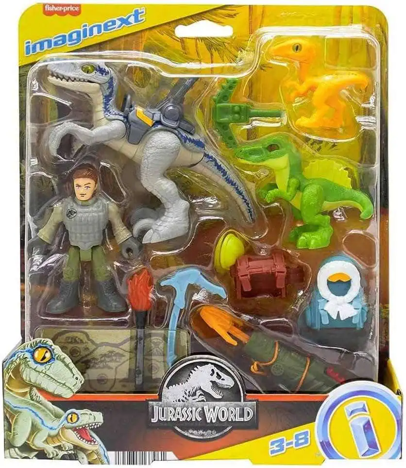 Fisher Price Jurassic World Imaginext Track Trail Dino Pack Damaged ...