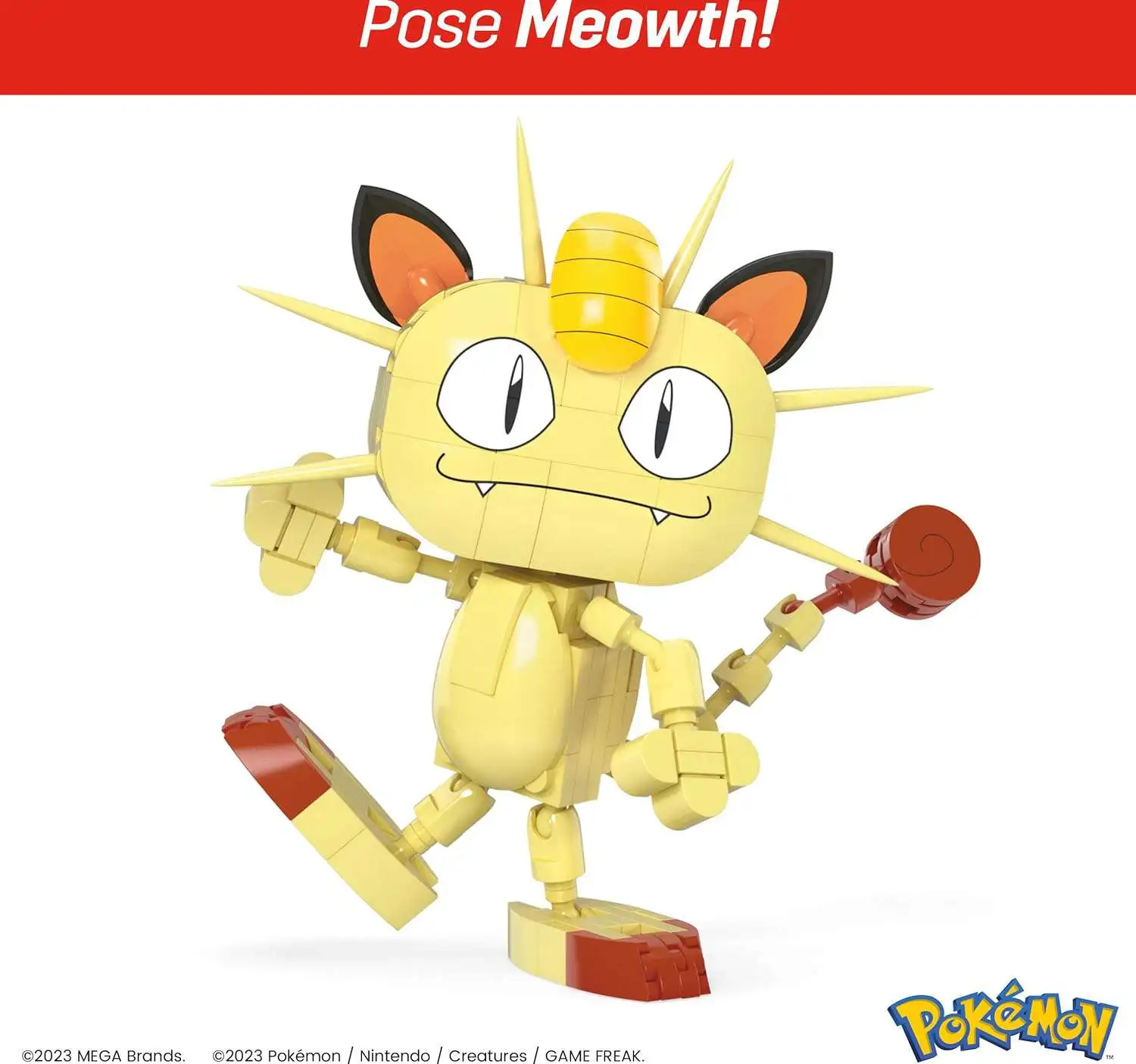 Pokemon Build Show Kanto Region Trio Set Pikachu, Meowth Charmander ...