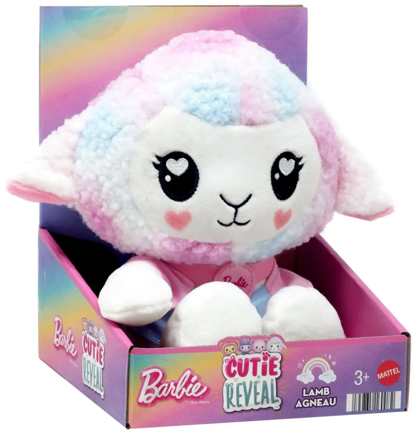 Barbie Cutie Reveal Lamb Plush Mattel - ToyWiz
