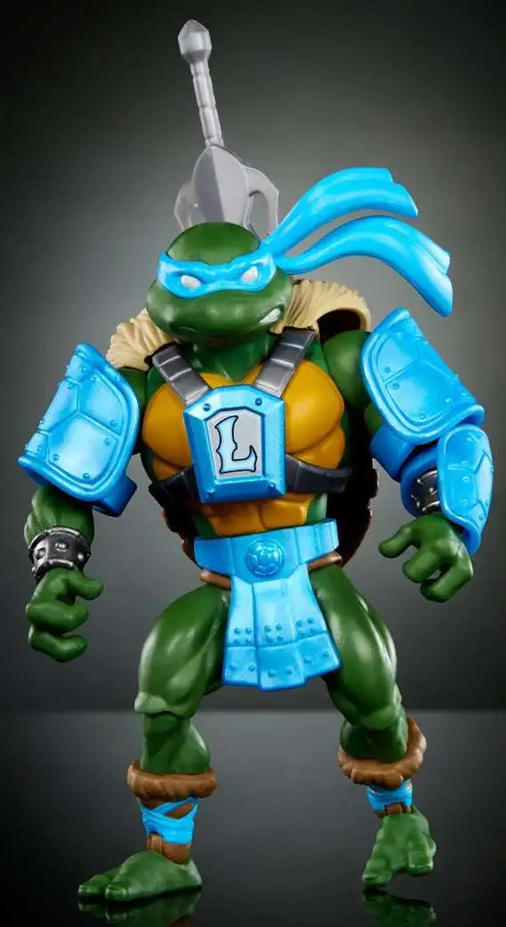 Masters of the Universe Turtles of Grayskull Origins Leonardo Action ...