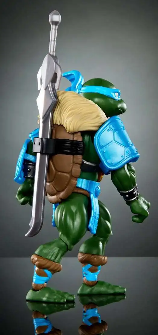 Masters of the Universe Turtles of Grayskull Origins Leonardo Action ...