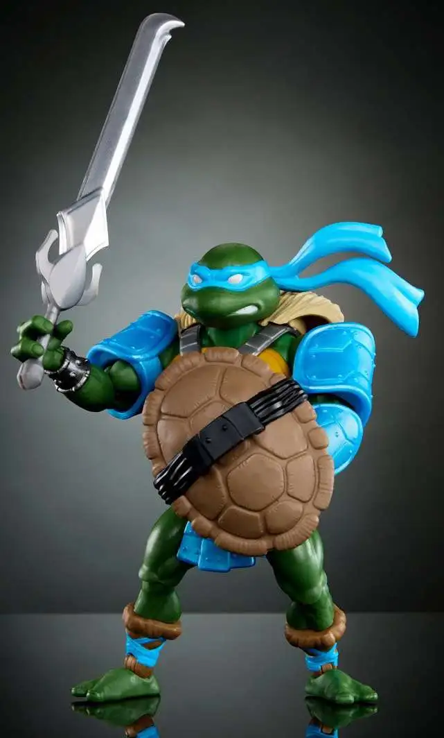 Masters of the Universe Turtles of Grayskull Origins Leonardo Action ...