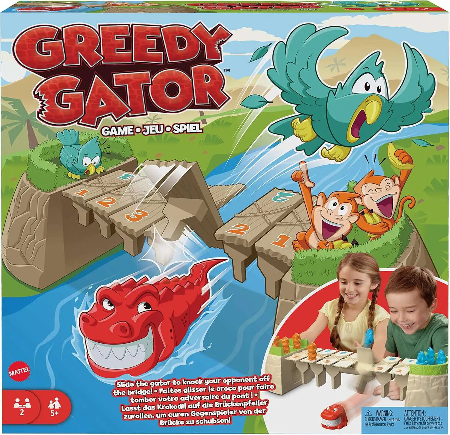 Greedy Gator Greedy Gator Game Mattel - ToyWiz