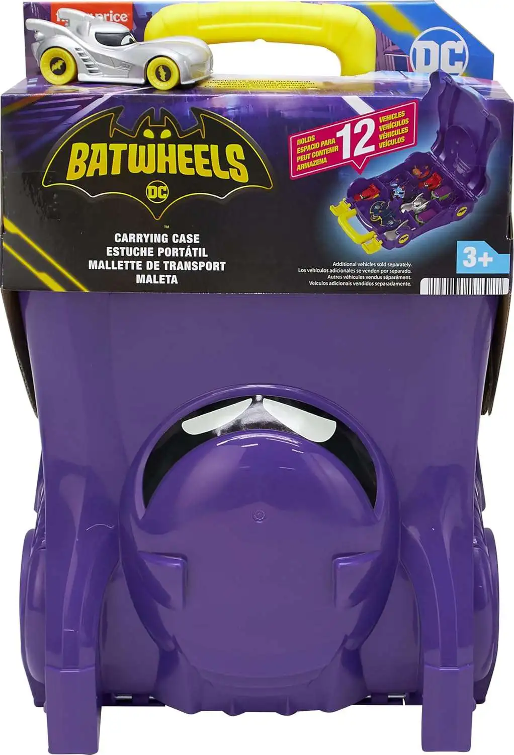 Fisher Price DC Batwheels Batcast Metal Batwheels 155 Carry Case Holds ...