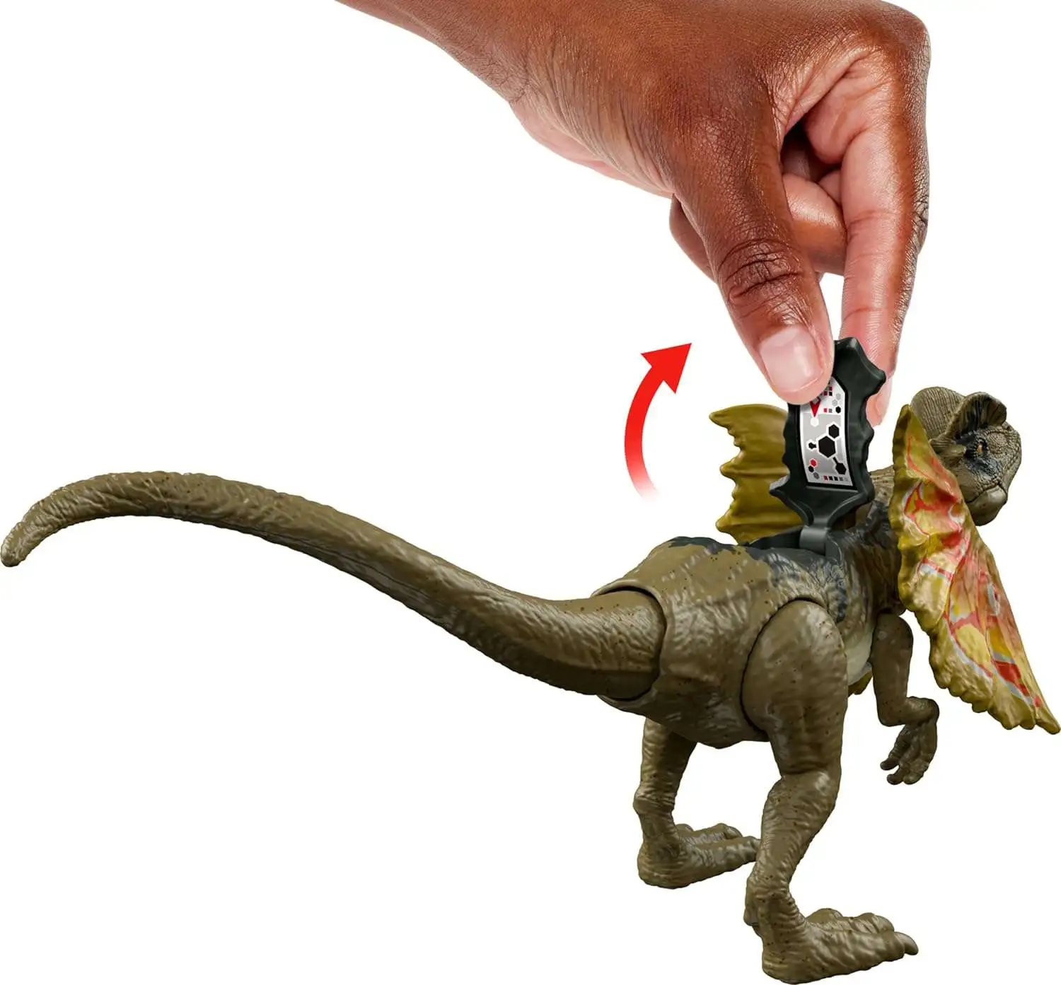 Jurassic World Chaos Theory Epic Evolution Dilophosaurus Action Figure ...