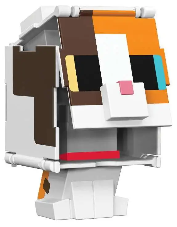 Minecraft Flippin Figs Calico Cat British Shorthair Cat 3.75 Action ...