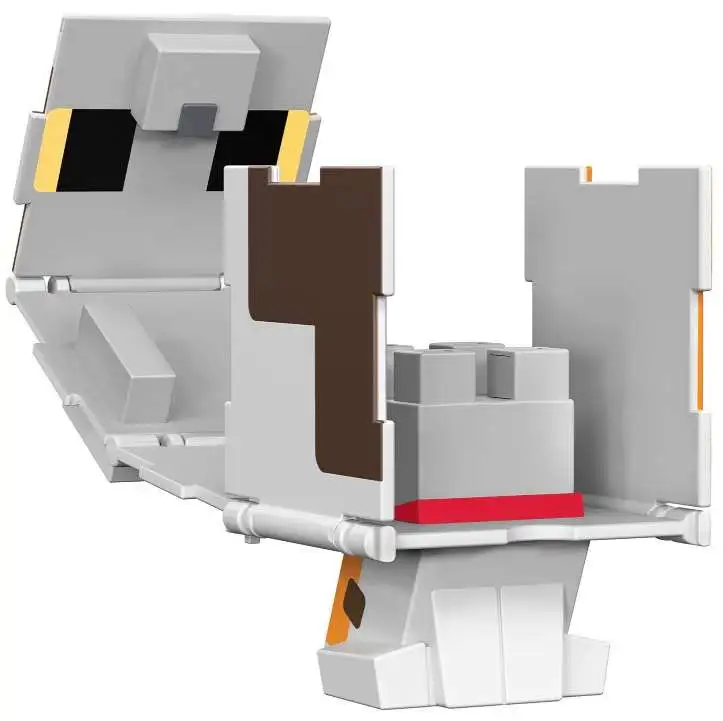 Minecraft Flippin Figs Calico Cat British Shorthair Cat 3.75 Action ...