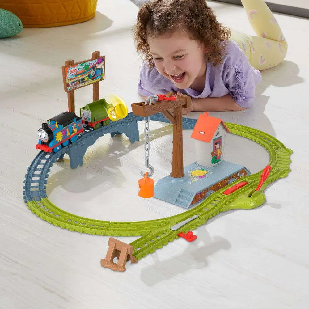 Fisher Price Thomas Friends Paint Delivery Set - ToyWiz