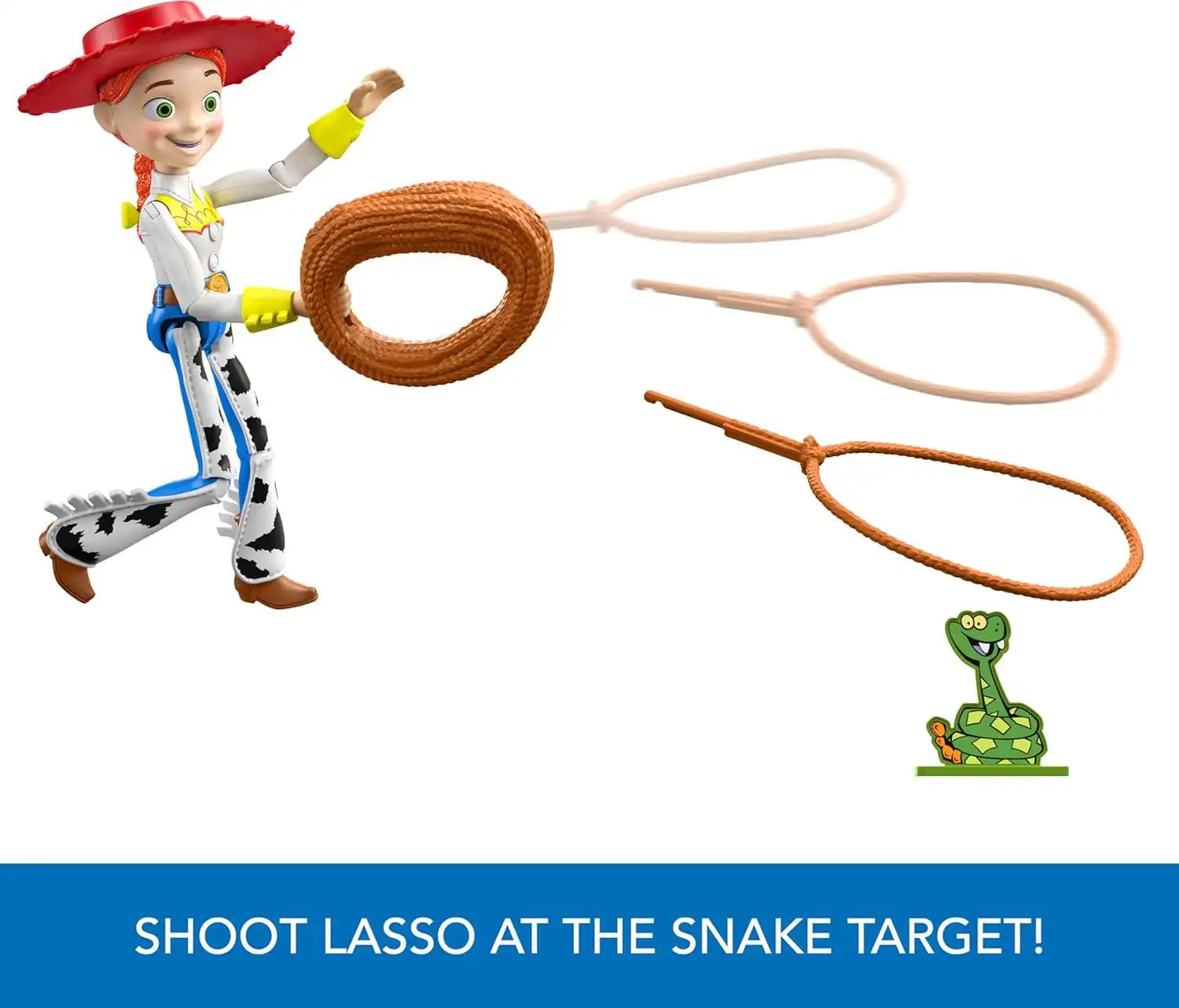Toy Story Launching Lasso Jessie 12 Action Figure Mattel - ToyWiz