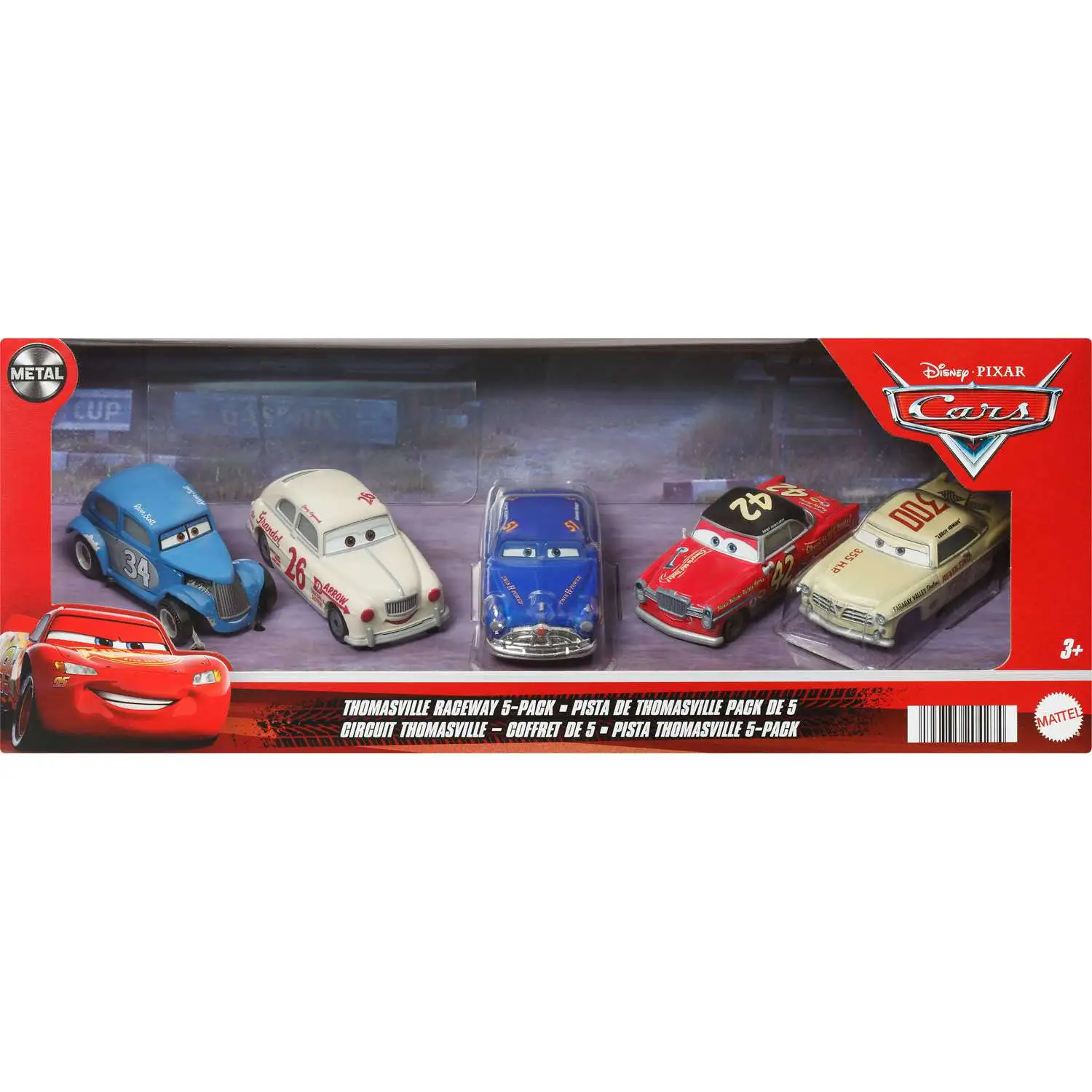 Disney Pixar Cars Cars 3 Thomasville Raceway 155 Diecast Car 5-Pack ...