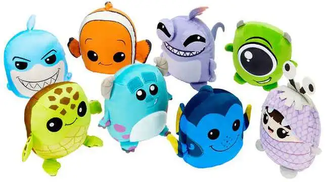 Disney Pixar Disney100 Cuutopia Pixar 5 Plush 8-Pack Mattel - ToyWiz