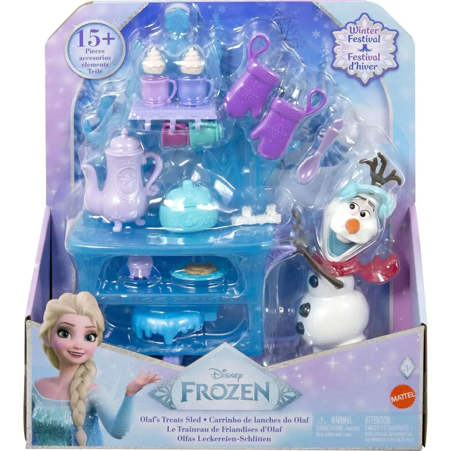 Fisher Price Disney Frozen Olafs Treats Sled Playset - ToyWiz