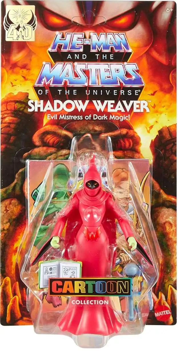 Masters of the Universe Cartoon Collection Origins Shadow Weaver 5.5 ...