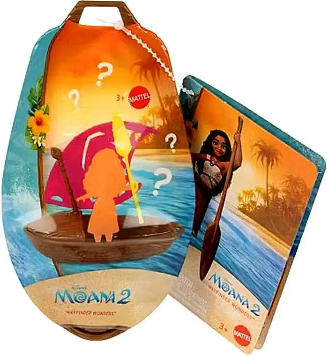 Disney Moana 2 Wayfinder Wonders 3.5 Mystery Pack 1 RANDOM Mini Doll ...