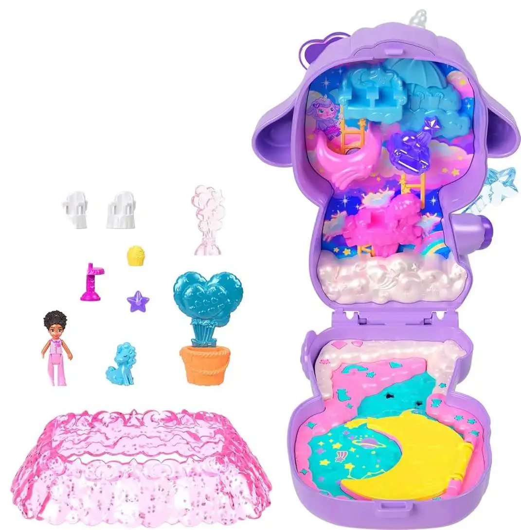 Polly Pocket Cozy Dreamland Compact Playset Mattel Toys - ToyWiz