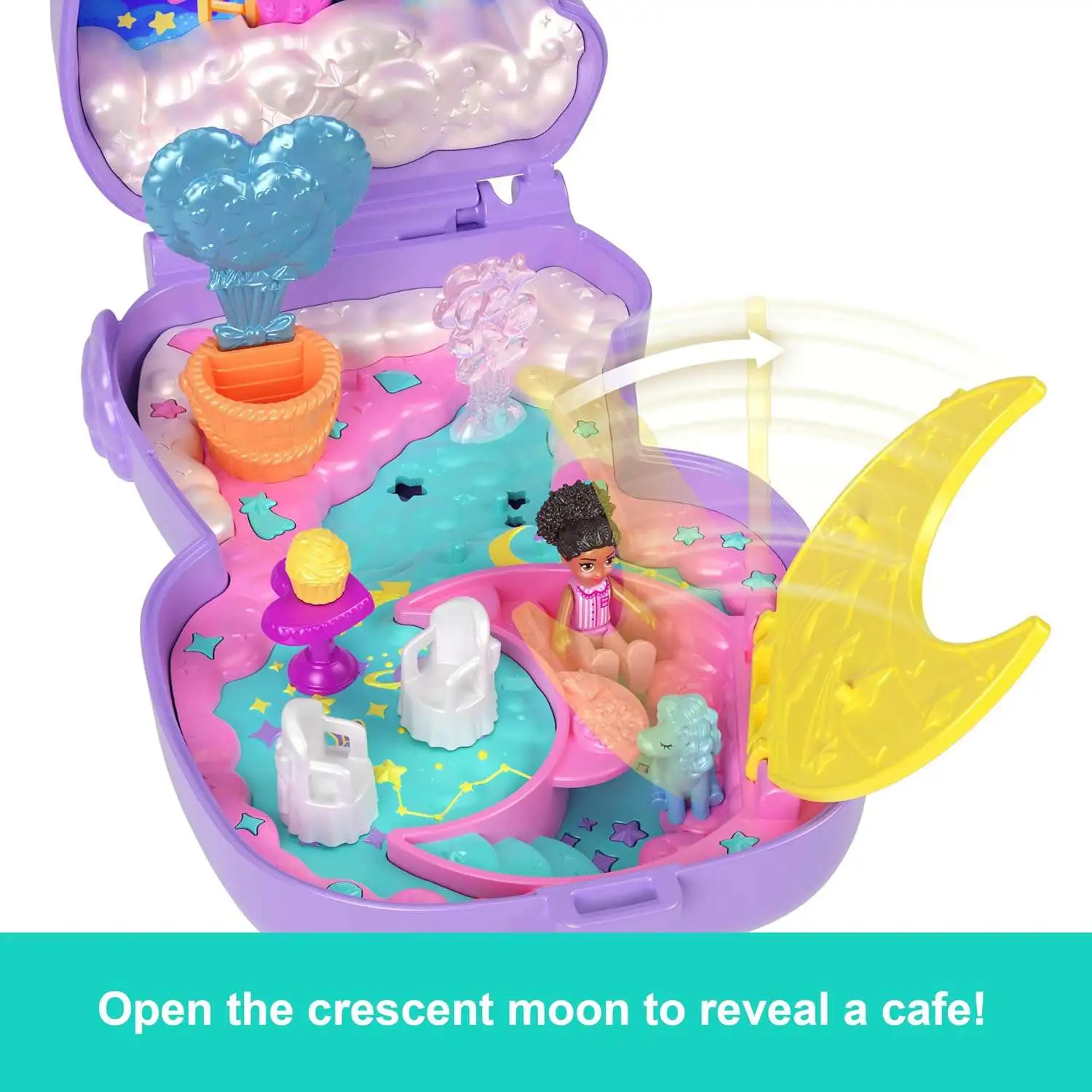 Polly Pocket Cozy Dreamland Compact Playset Mattel Toys - ToyWiz