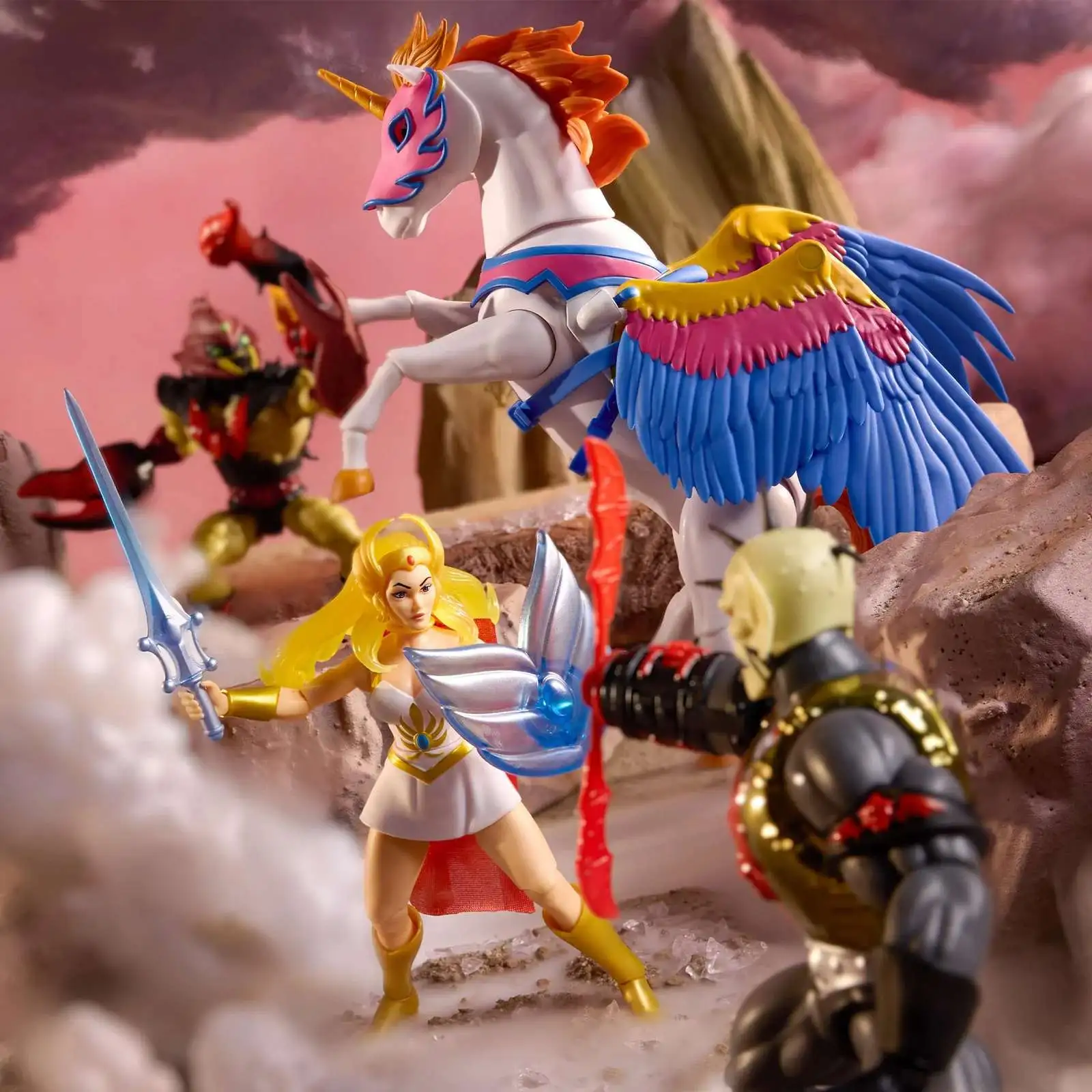 Masters of the Universe She-Ra Swift Wind 8 Action Figure 2-Pack Mattel ...