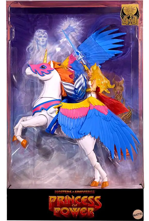 Masters of the Universe She-Ra and Swift Wind 8 Action Figure 2-Pack ...