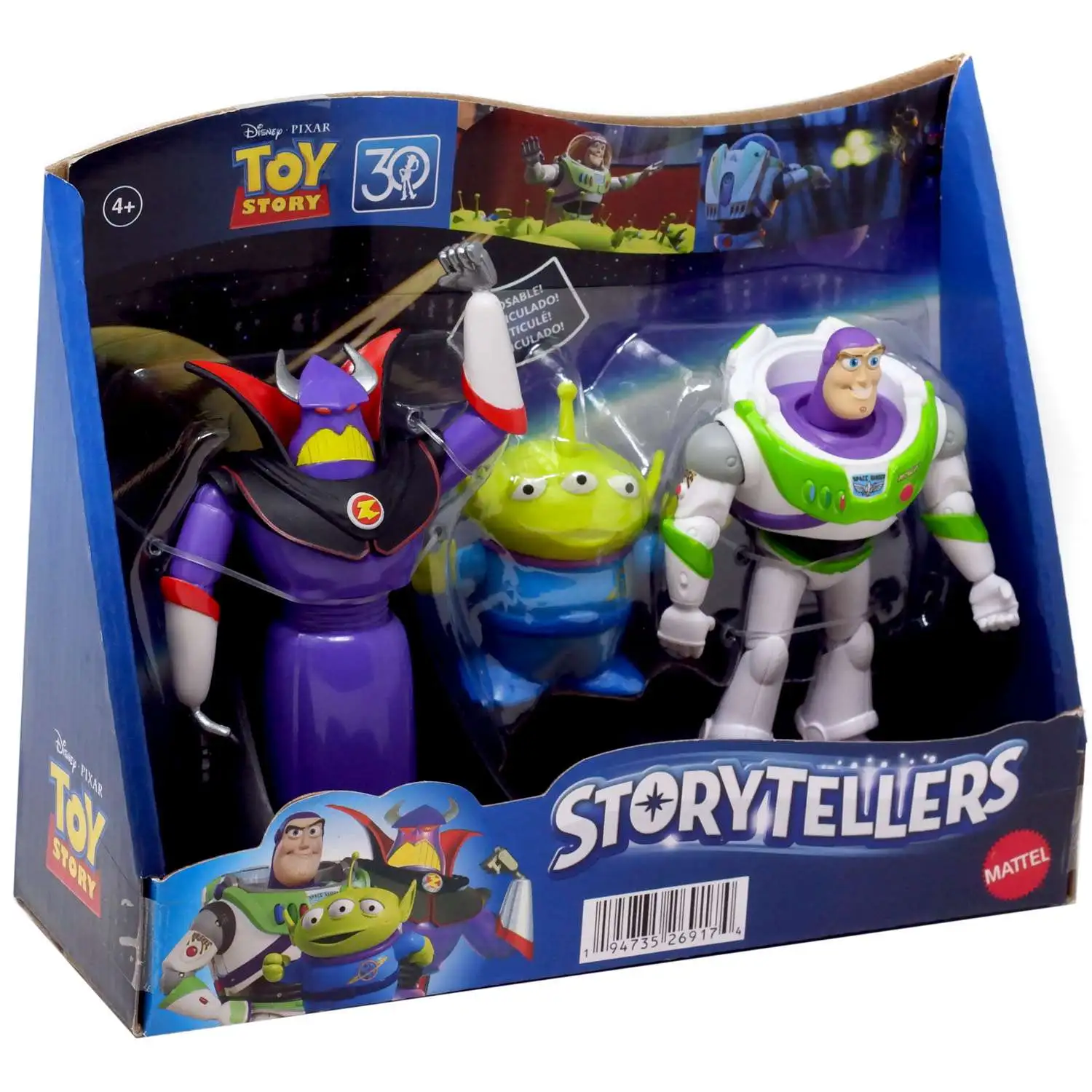 Disney Toy Story Storytellers Space Mission Action Figure 3-Pack Buzz ...