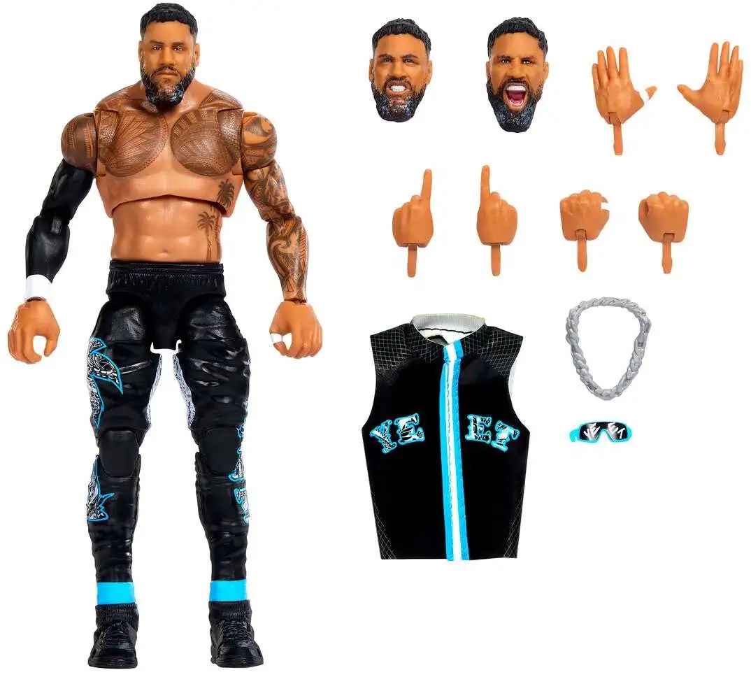 WWE Wrestling Ultimate Edition Series 26 Jey Uso 7 Action Figure Yeet ...