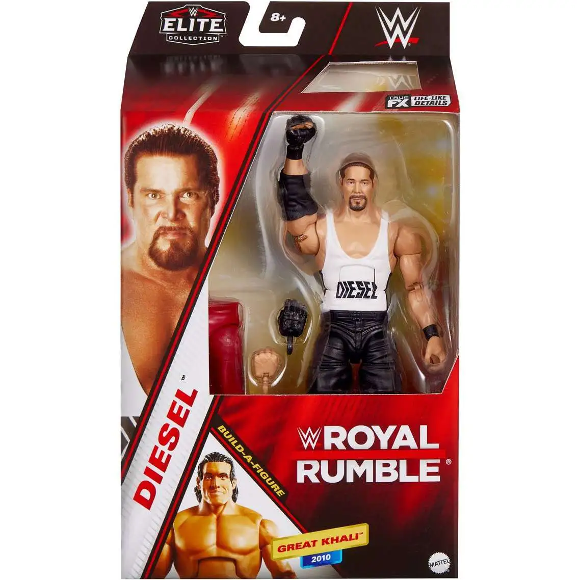 WWE Wrestling Elite Collection Royal Rumble Diesel 7 Action Figure ...