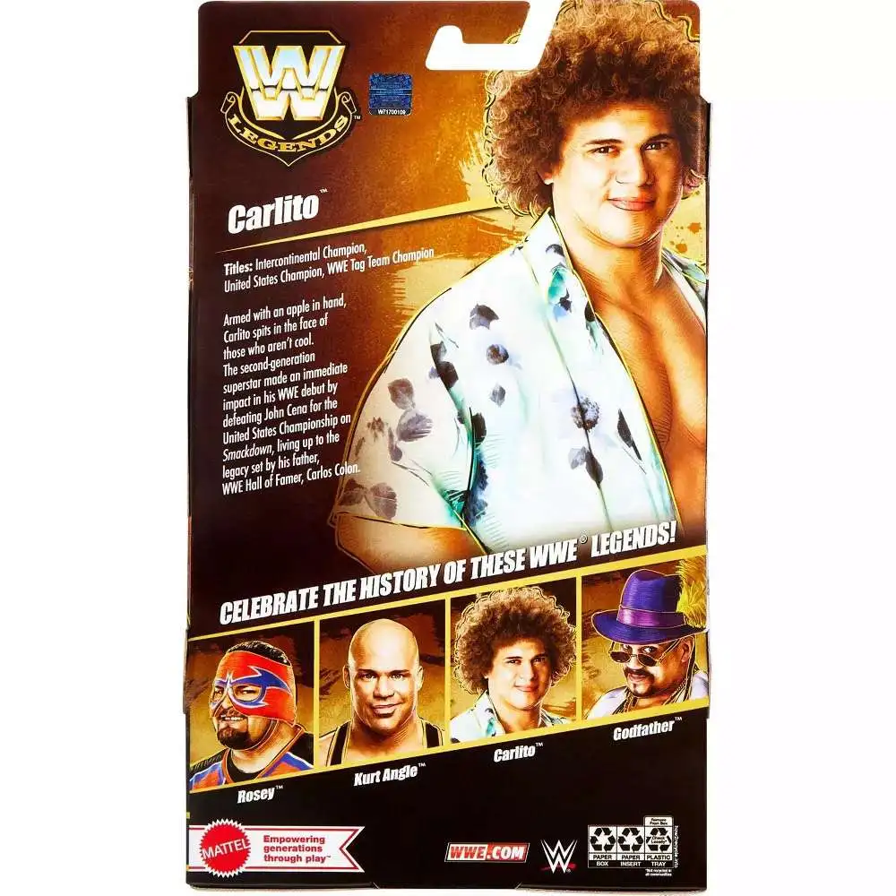 WWE Wrestling Elite Collection Legends Series 26 Carlito Exclusive ...