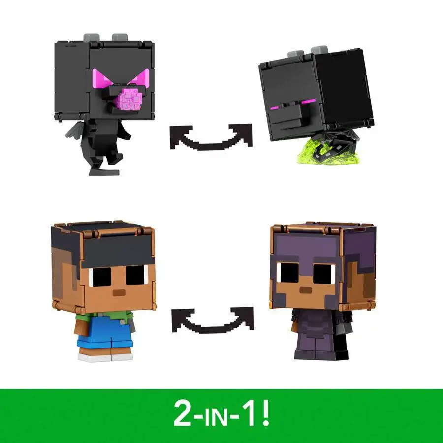 Minecraft Flippin Figs Sunny Sunny in Netherite Armor Attacking Ender ...
