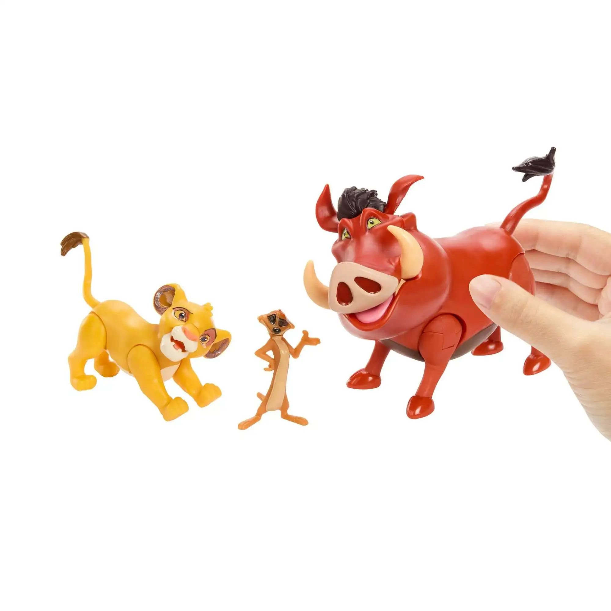 Disney The Lion King Storytellers Timon, Pumbaa Simba Action Figure 3 ...