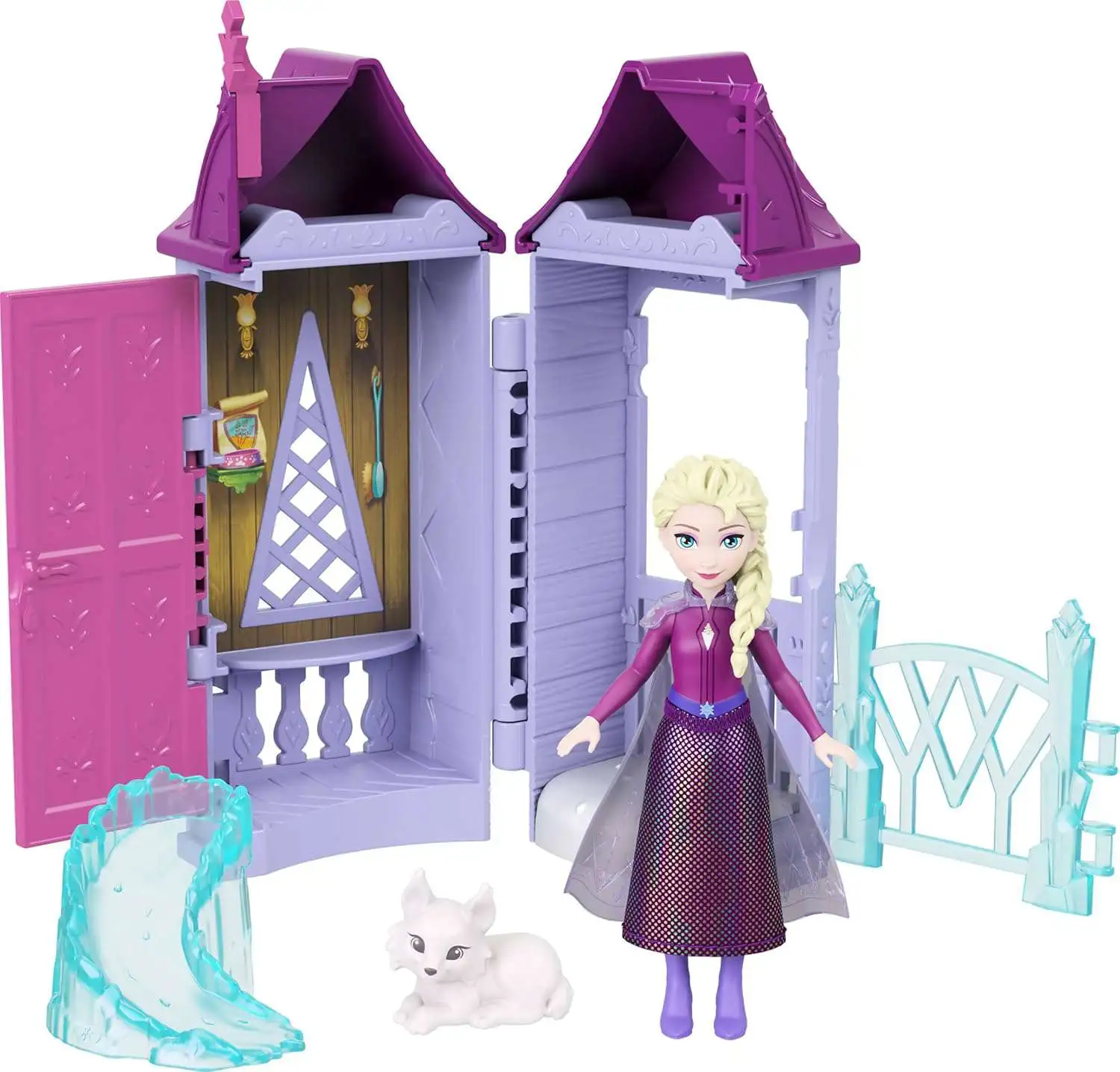 Disney Princess Frozen Storytime Stackers Arendelle Village Surprise ...