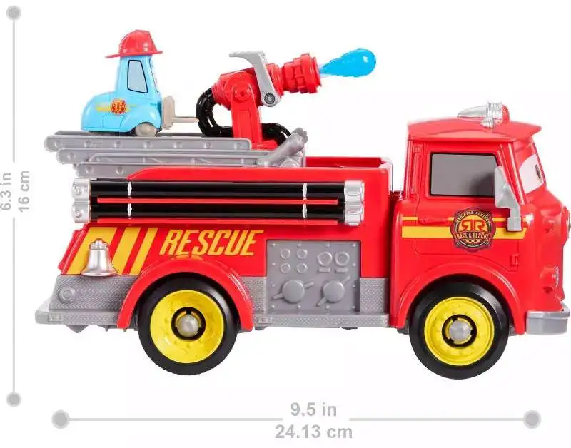 Disney Pixar Cars Race Rescue Fire Fighting Red Guido Exclusive 155 ...