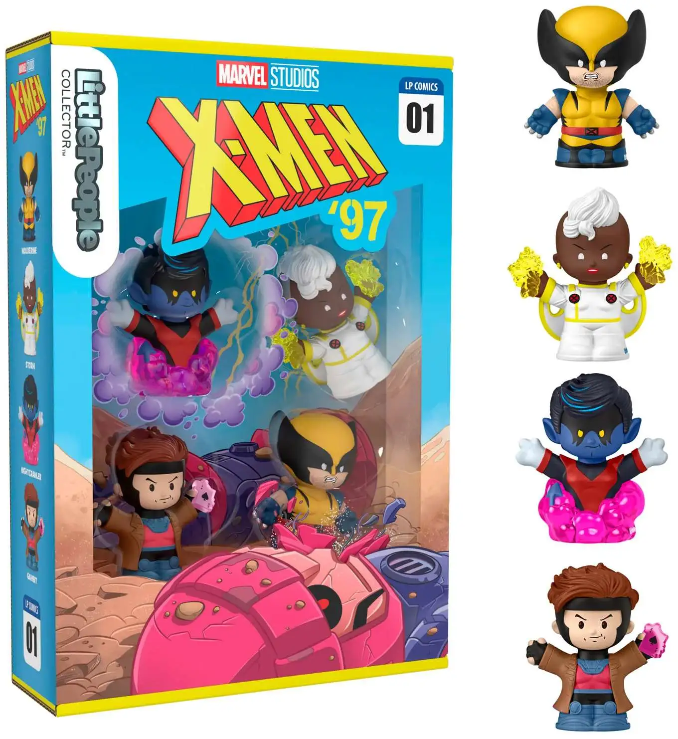Fisher Price Little People Marvel Collector Series X-Men 97 2.5 Figure ...