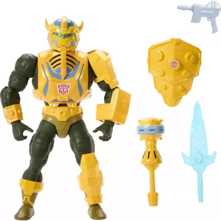 Masters of the Universe X Transformers Bumblebee Armor Man-At-Arms ...