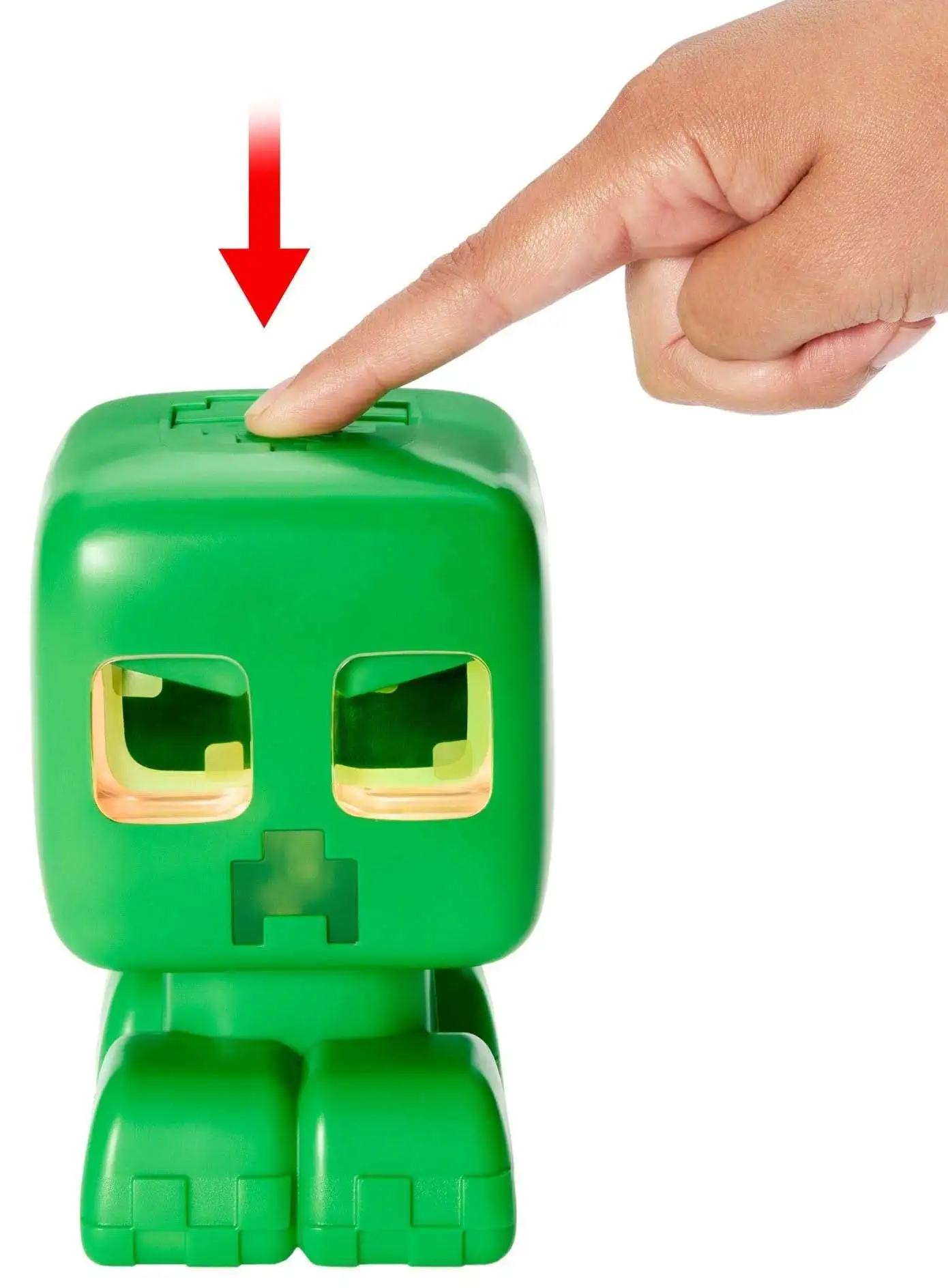 A Minecraft Movie My Pet Creeper 12 Interactive Action Figure Mattel ...