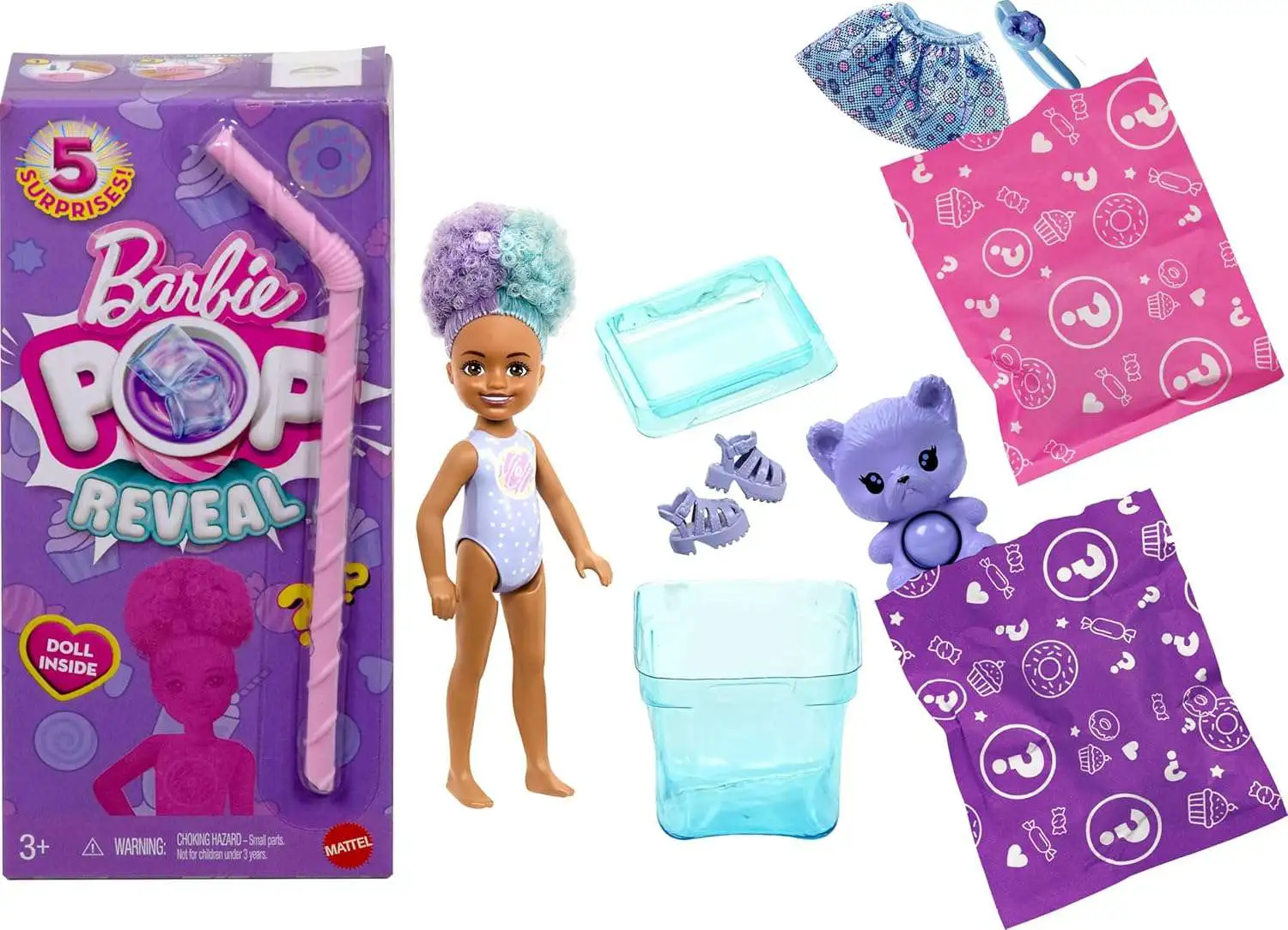 Barbie POP Reveal Treat Series Chelsea Doll 1 RANDOM Figure Mattel - ToyWiz