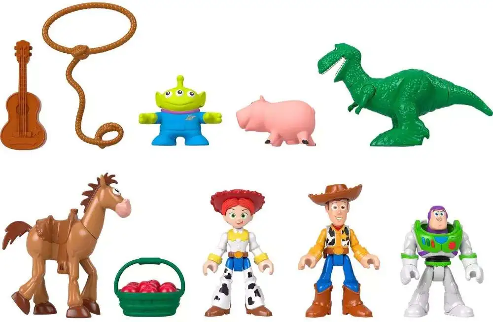 Fisher Price Disney Pixar Imaginext Toy Story 4 Andys Room Pack Figure ...