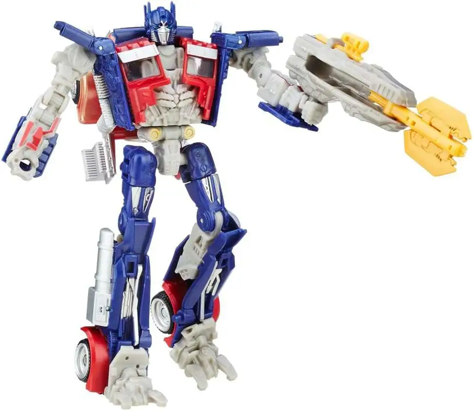 Transformers Universal Studios Optimus Prime Deluxe Action Figure ...