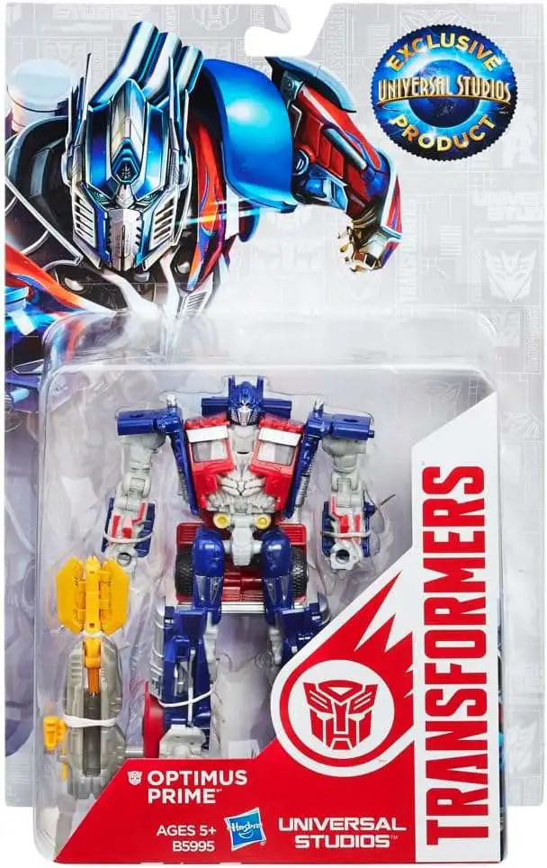 Transformers Universal Studios Optimus Prime Deluxe Action Figure ...