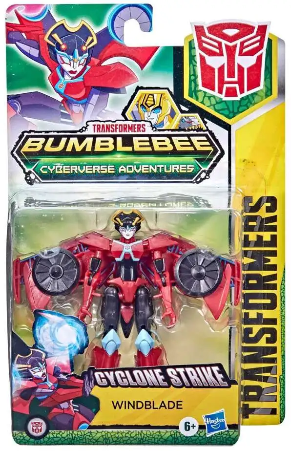 Transformers Bumblebee Cyberverse Adventures Dinobots Unite Windblade Warrior Action Figure ...