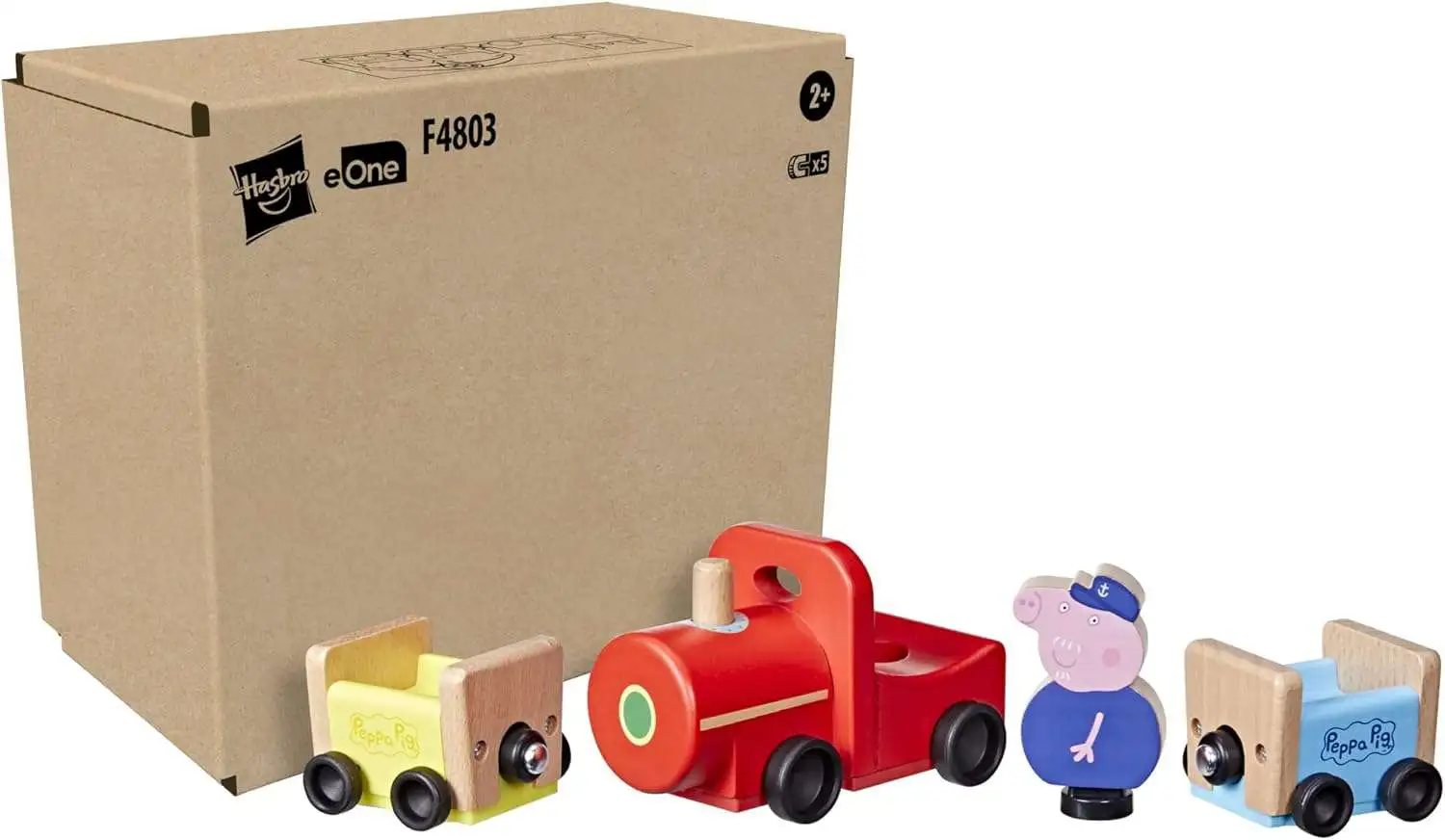 Peppa Pig Wooden Train Hasbro - ToyWiz