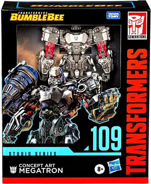 Transformers Generations Studio Series Concept Art Megatron Leader Action Figure Bumblebee Hasbro ToyWiz