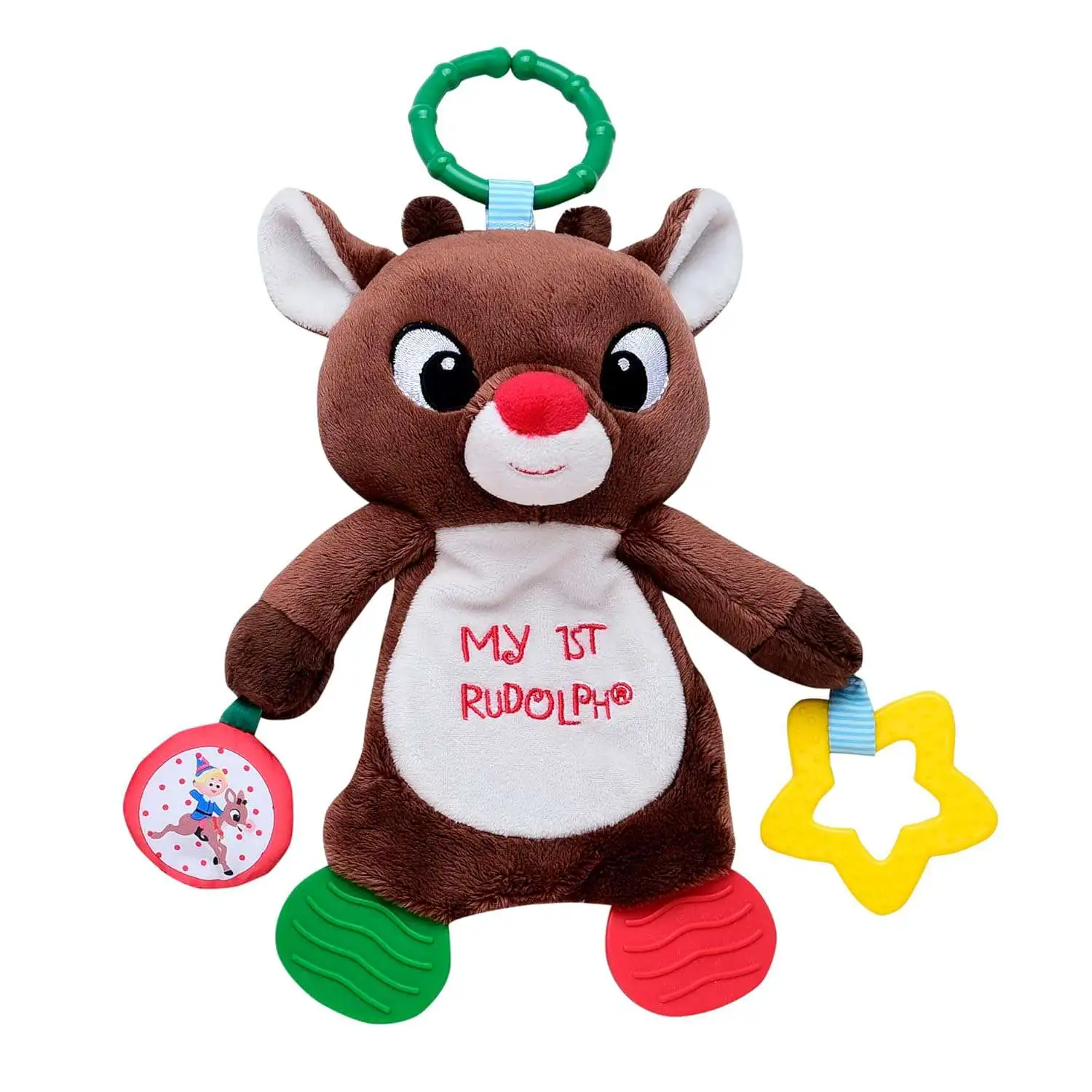 Rudolph the Red-Nosed Reindeer Rudolph 10 Crib Activity Toy with ...