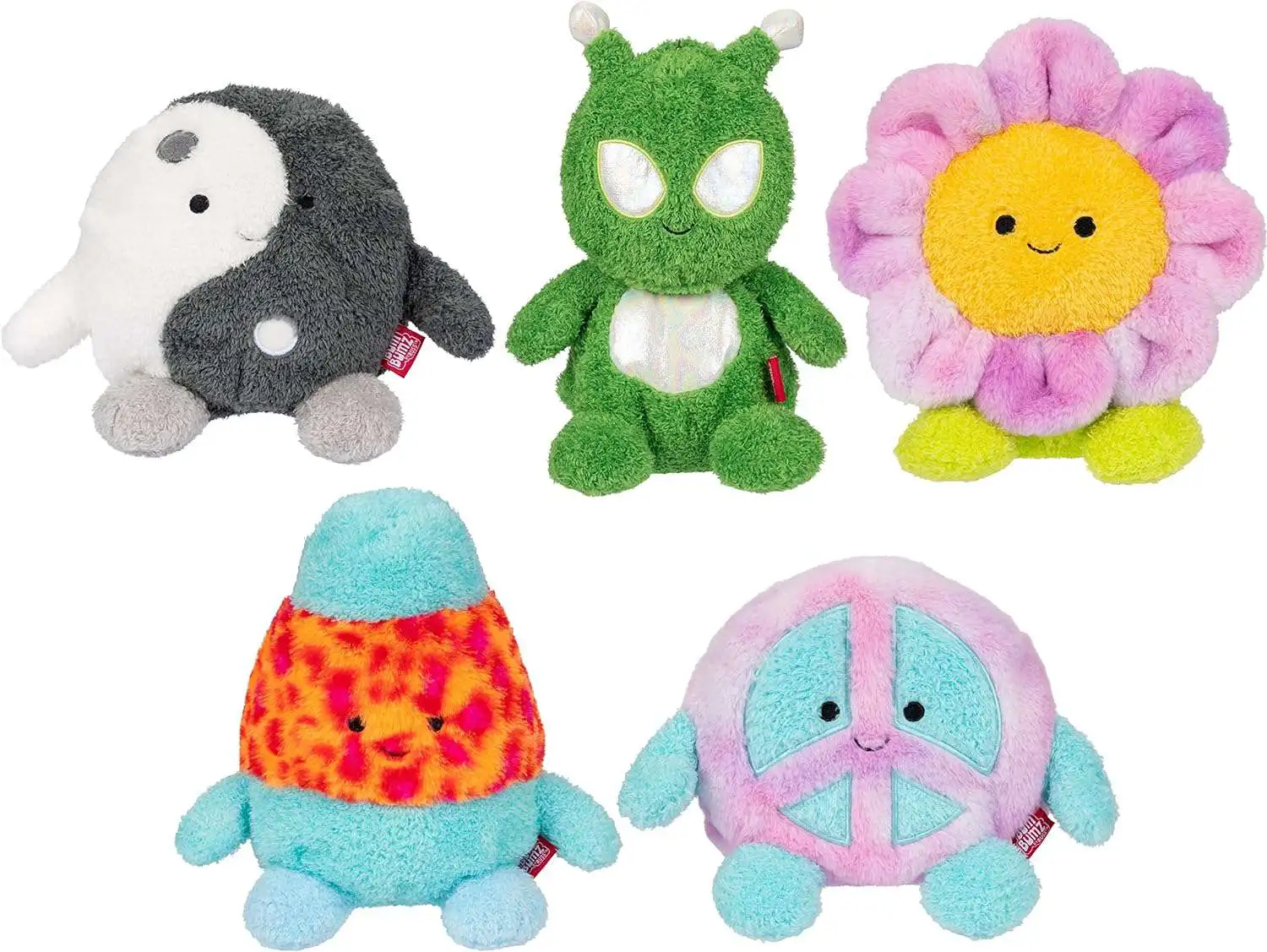 BumBumz RetroBumz 5 Bean Plush 5-Pack Jazwares - ToyWiz