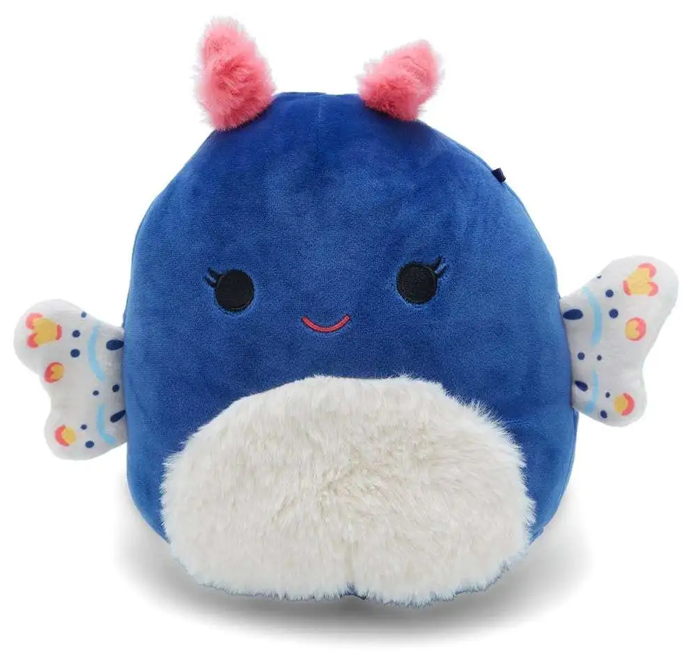 Squishmallows Luya the Blue Moth 8 Rare Plush Rare Kellytoys - ToyWiz
