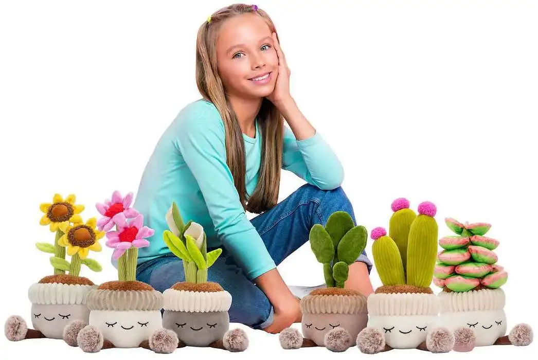 Greenhouse by Russ Potted Plant Echinacea, Sunflower Peace Lily Plush ...