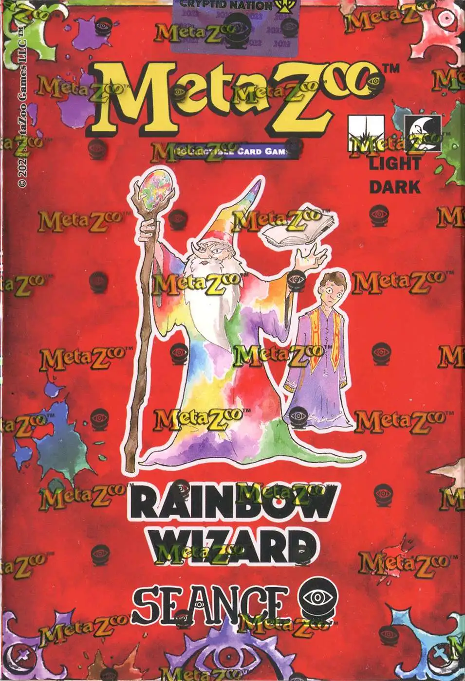 MetaZoo Trading Card Game Cryptid Nation Seance Rainbow Wizard Theme ...