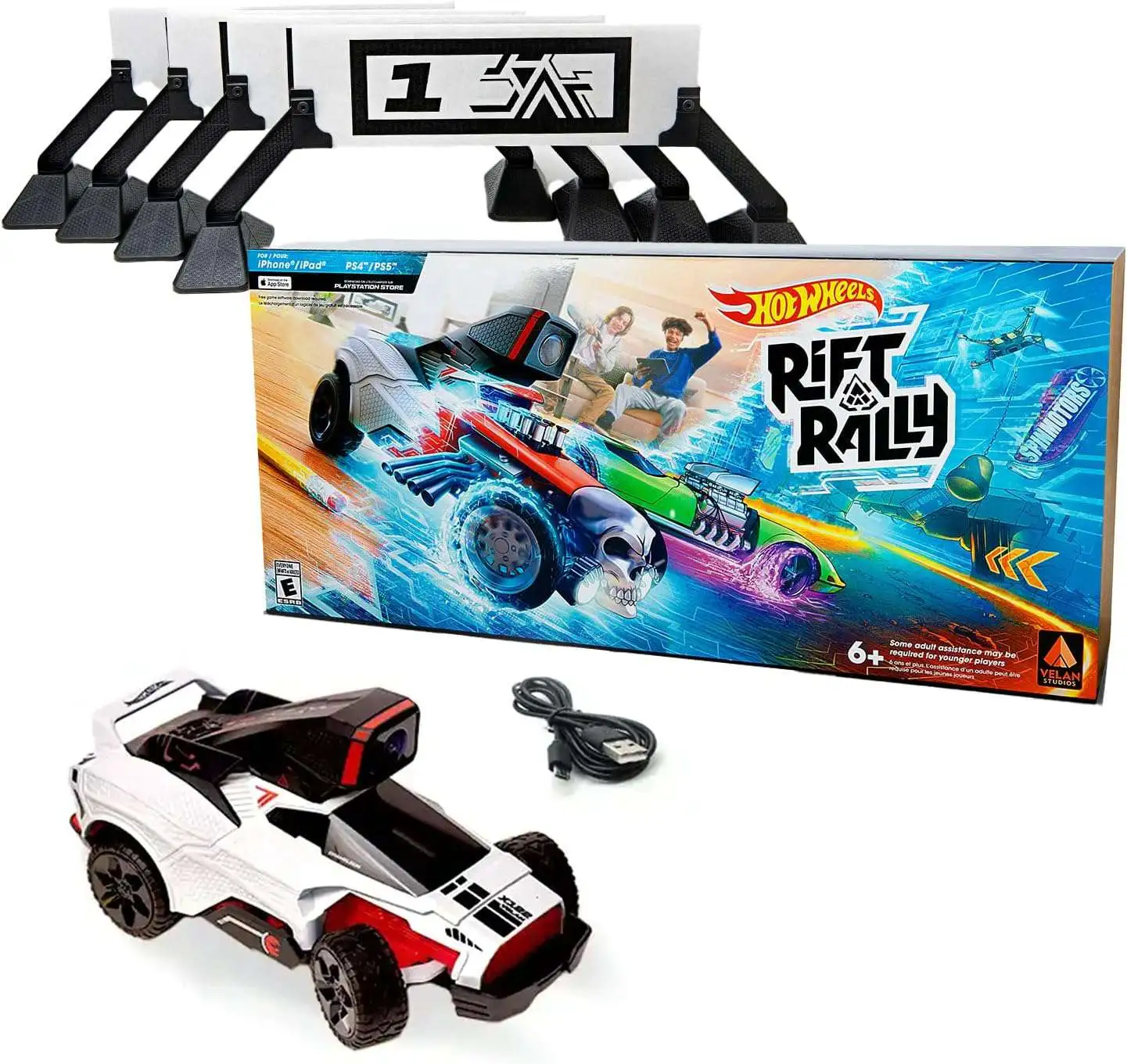 Hot Wheels Rift Rally 110 RC Vehicle Chameleon RC Supercar Standard ...